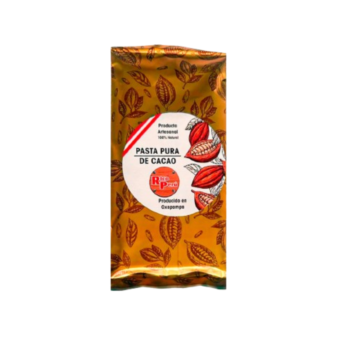 Pasta pura de cacao en barra, Rico Perú – Ecositio Tienda Naturista y ...